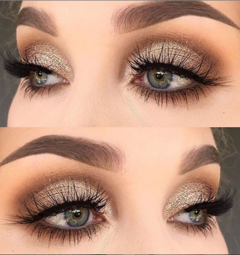 21 AWESOME NATURAL EYE MAKEUP GLITTER IDEAS TO LOOK ELEGANT IN SPRING ...