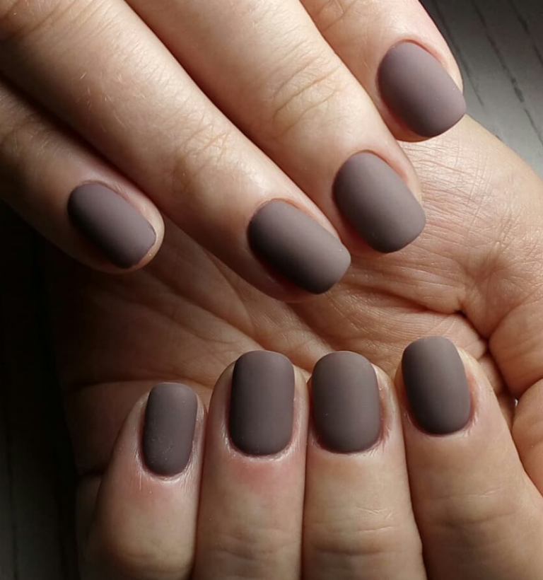 56 Hottest Natural Matte Short Nails Design Ideas Spring & Summer ...