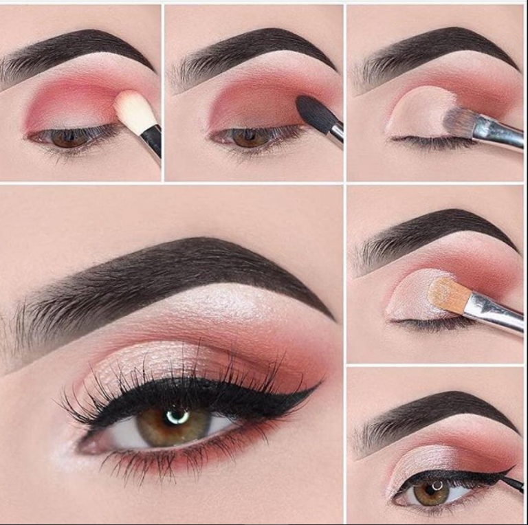 Easy Steps Pink Eye Makeup Tutorial Ideas For Beginners To Look Amazing! - Page 15 of 18 ...