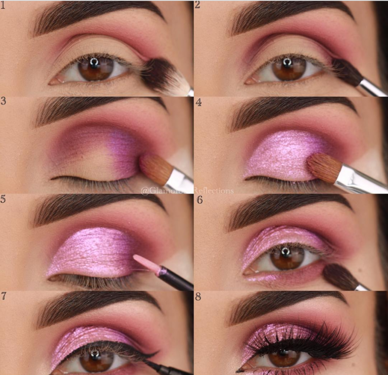Easy Steps Pink Eye Makeup Tutorial Ideas For Beginners To Look Amazing! - Page 8 of 18 - Fashionsum