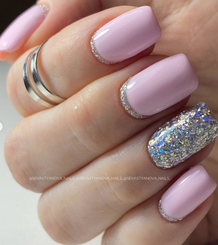 60 Pretty Pink Short Square Nails For Spring Nails Design