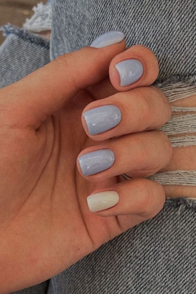 38 Trendy short nail designs for Winter nails ideas 2021 - Fashionsum