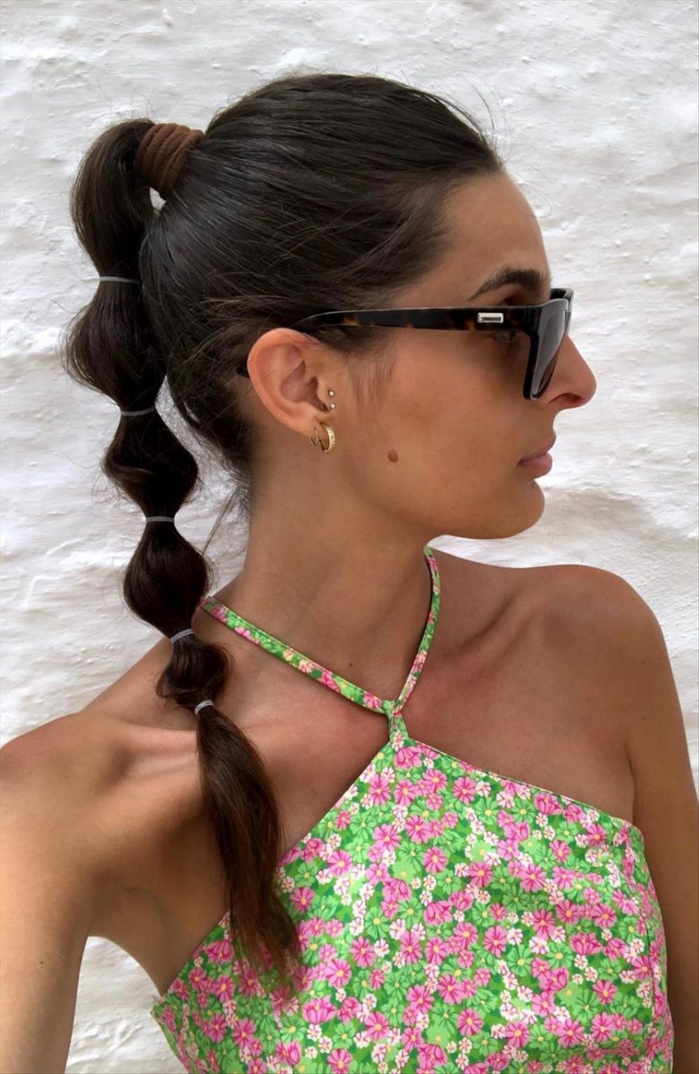 19 Best bubble hairstyle designs for Summer to copy - Fashionsum
