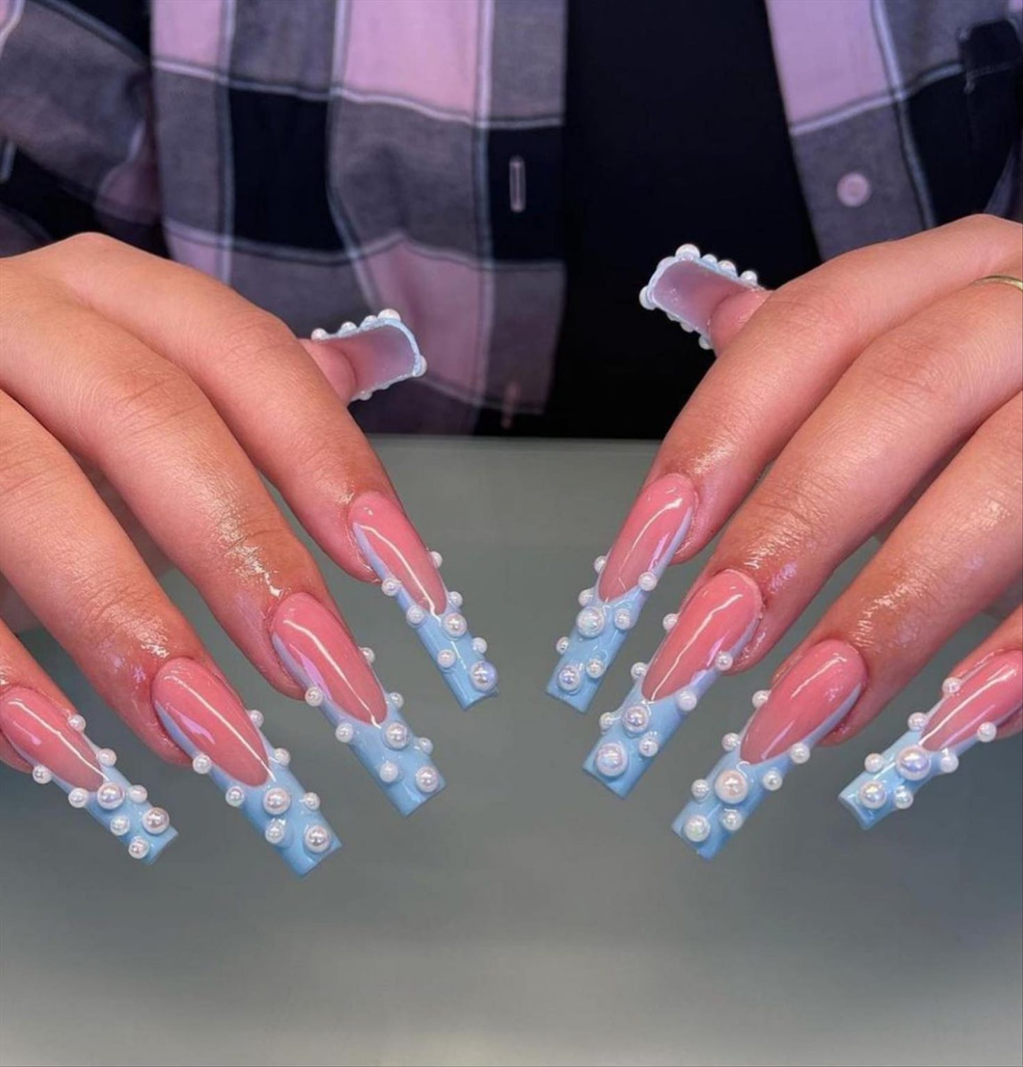 43 Classy Acrylic Coffin Nails Art Inspiration In 2022 Page 37 Of 43