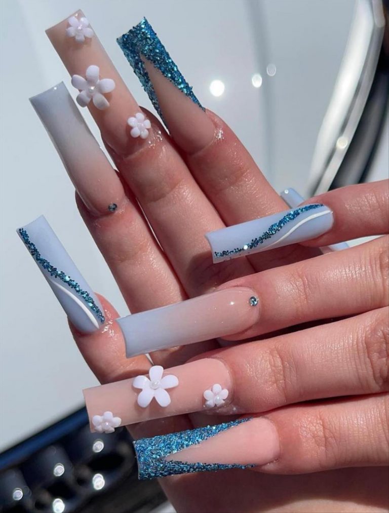 43 Classy Acrylic Coffin Nails Art Inspiration In 2022 Page 39 Of 43