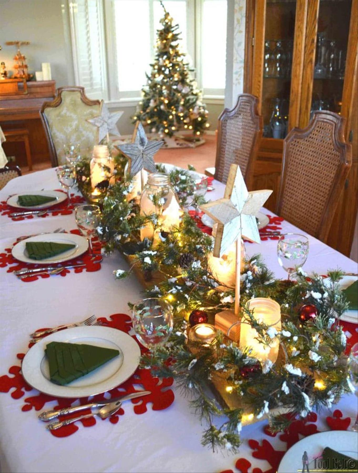 35 Merry Christmas Table Decoration Ideas for Holiday Cheer
