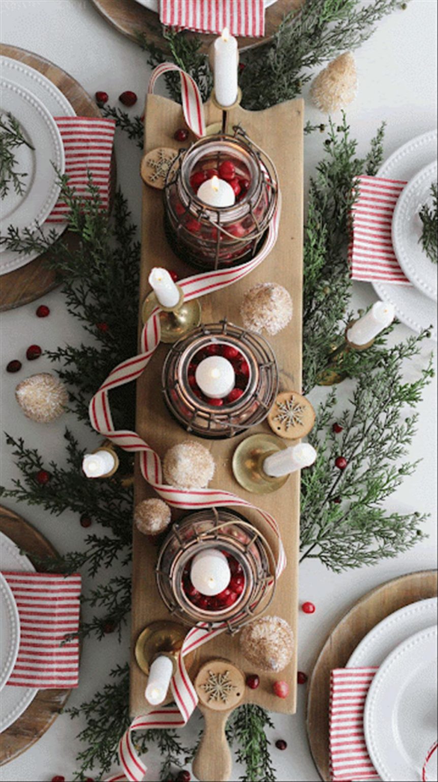 35 Merry Christmas Table Decoration Ideas for Holiday Cheer
