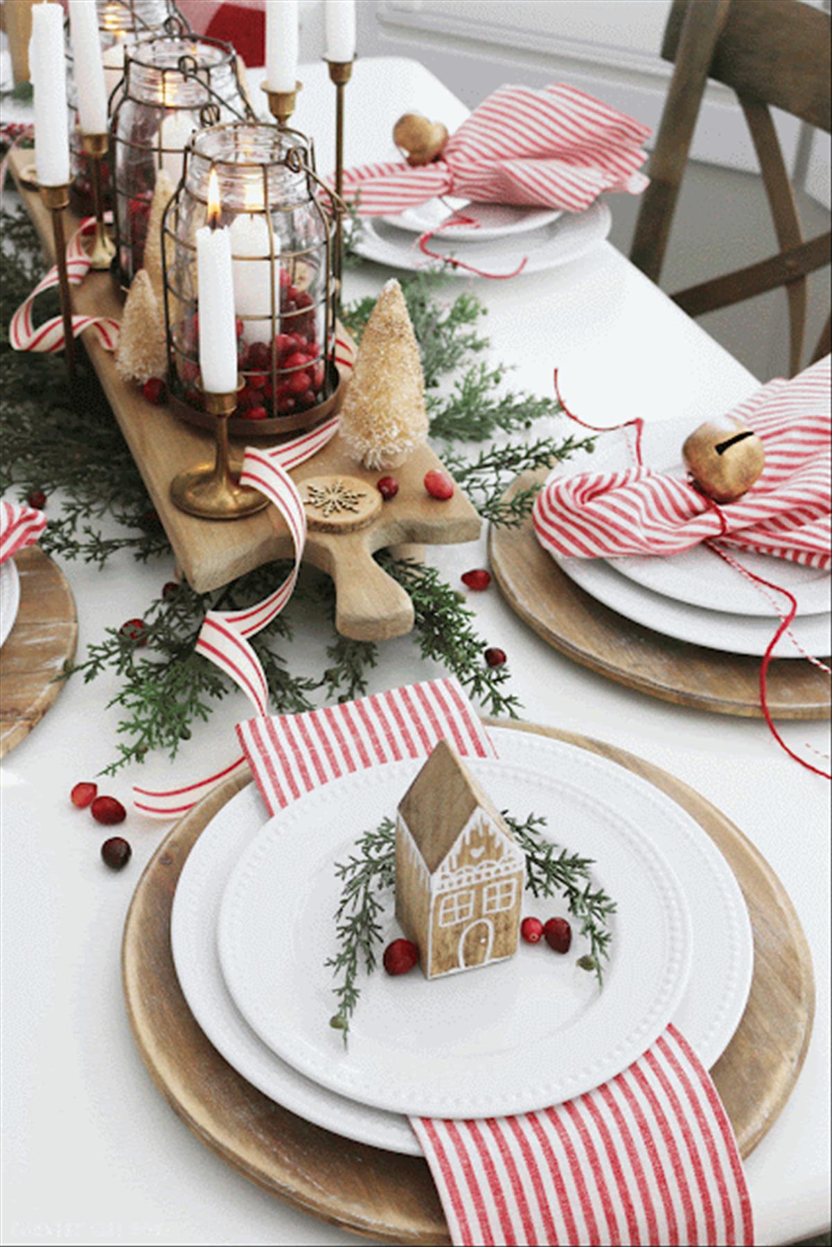 35 Merry Christmas Table Decoration Ideas for Holiday Cheer