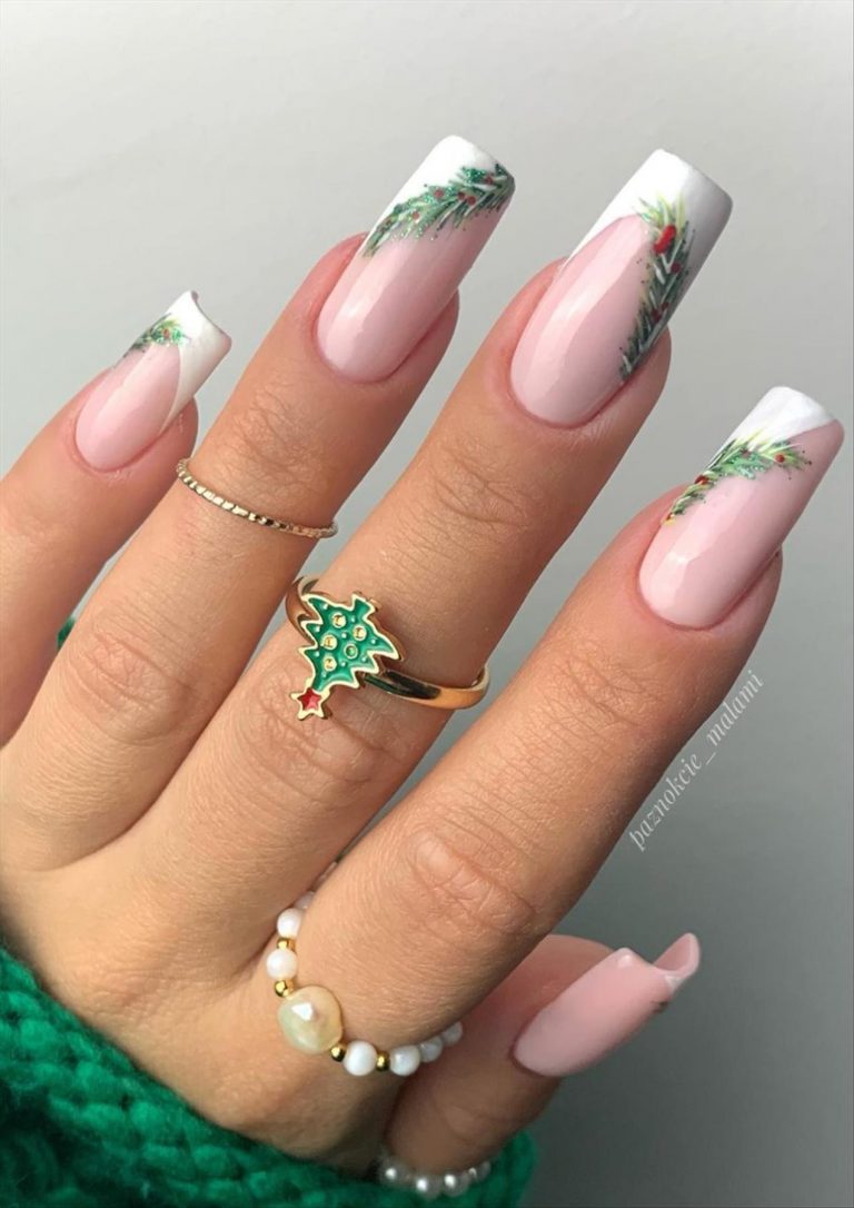 34 Pretty short Winter nails inspiration you'll love - Fashionsum