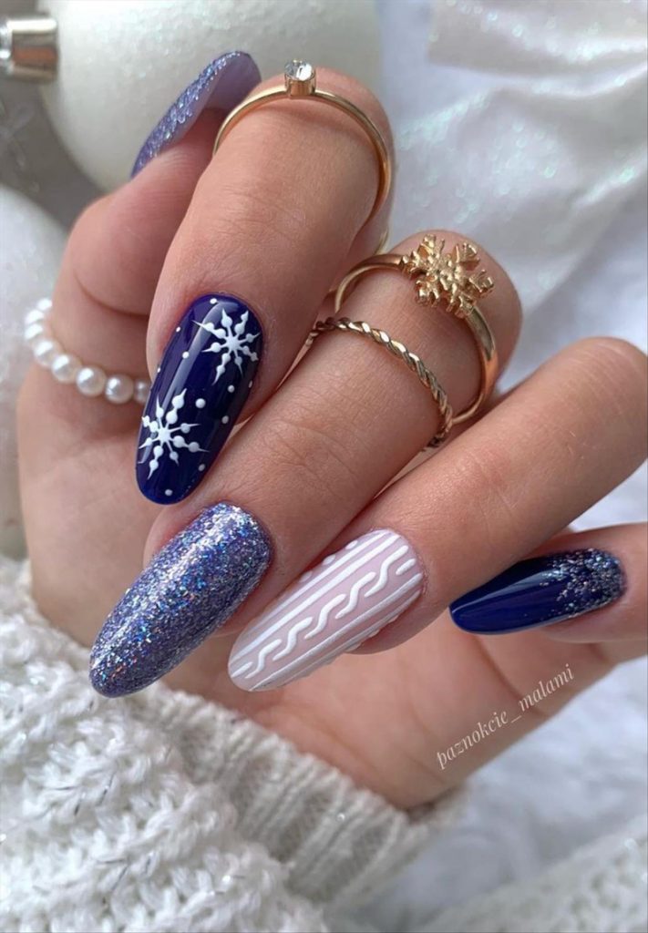 34 Pretty short Winter nails inspiration you'll love - Fashionsum