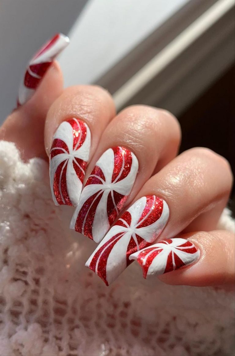 34 Pretty short Winter nails inspiration you'll love - Fashionsum