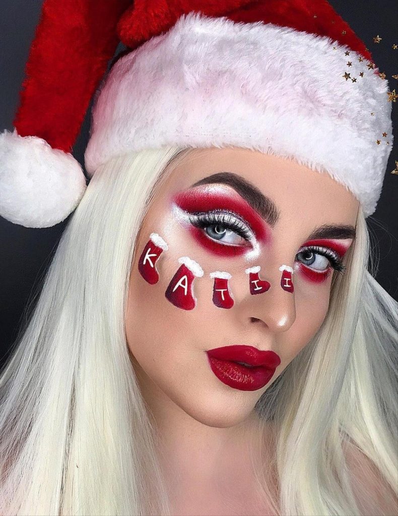 33 Stunning Christmas makeup looks and tutorials for beginners