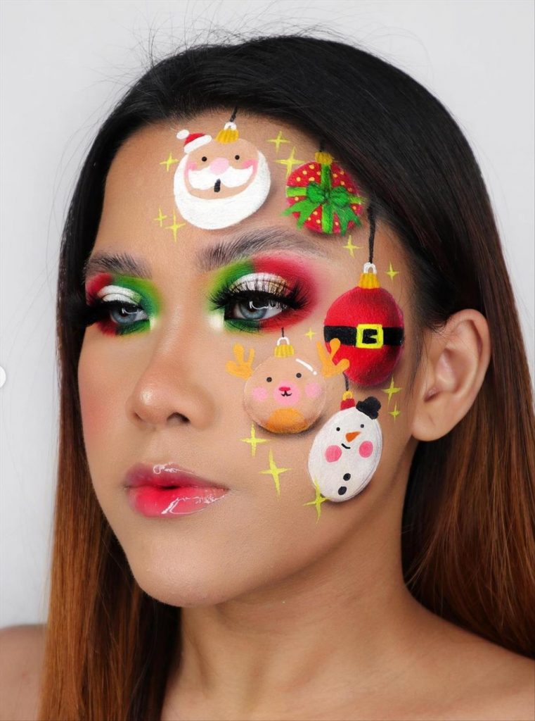 33 Stunning Christmas makeup looks and tutorials for beginners