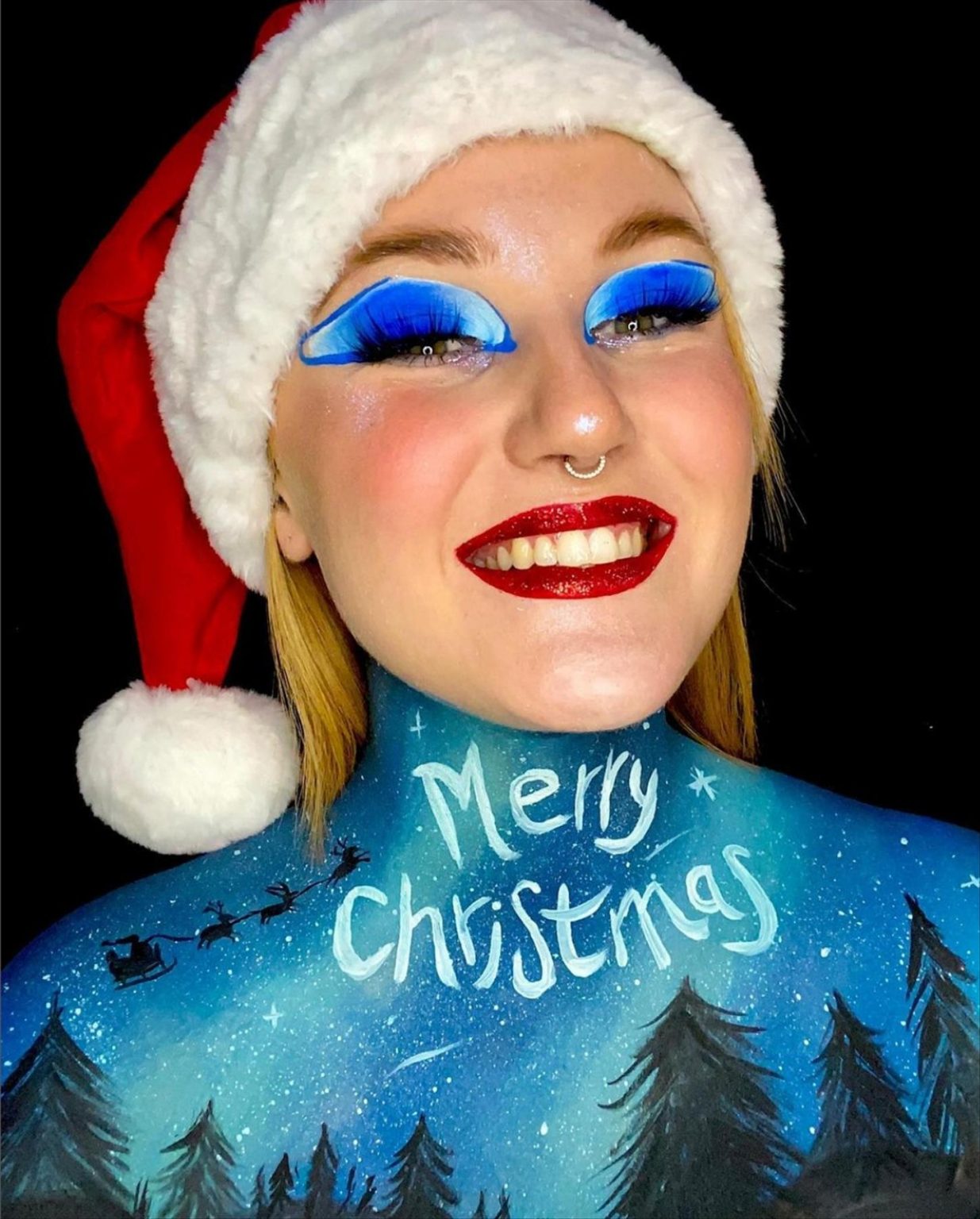 33 Stunning Christmas makeup looks and tutorials for beginners