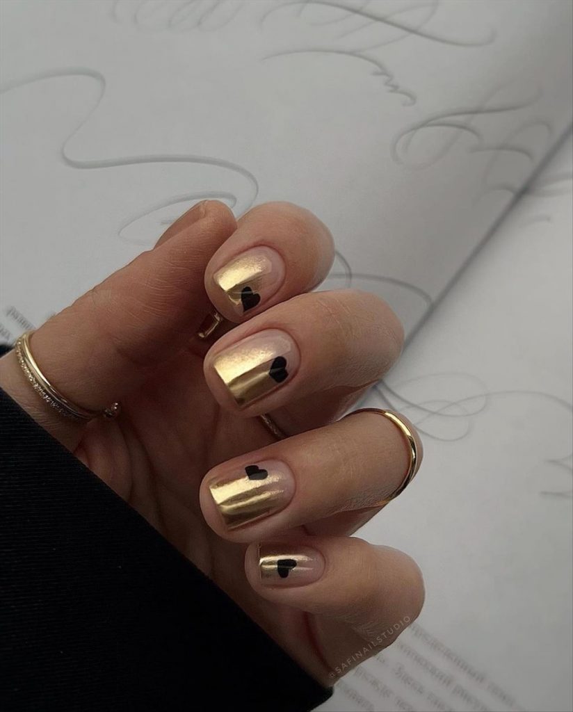 70+ Chic natural short square nails art for Spring manicures in 2024