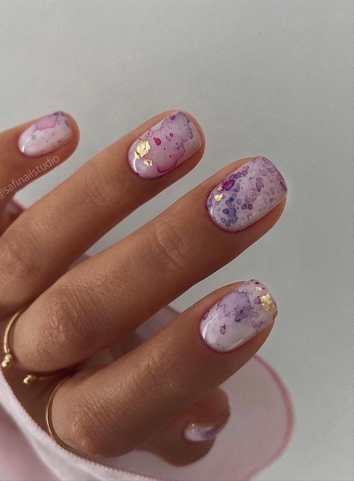 70+ Chic natural short square nails art for Spring manicures in 2024 ...