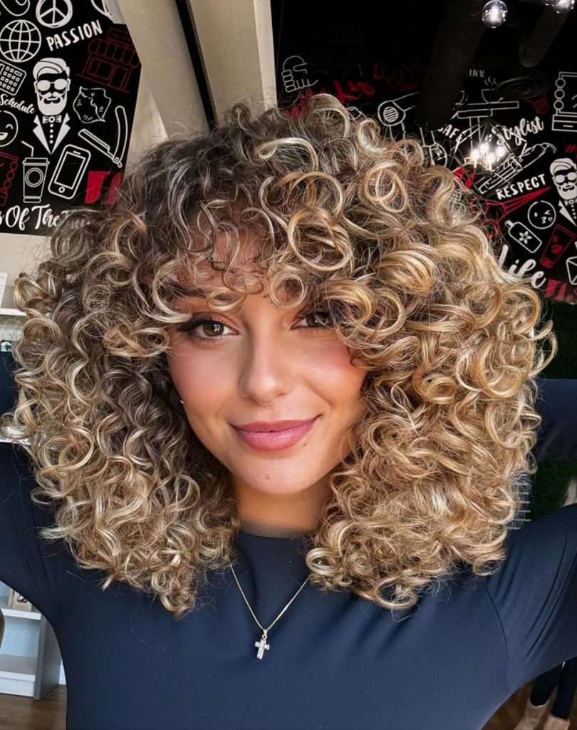 53 Best layered face-framing curly hairstyles Trending in 2024 - Page 2 ...