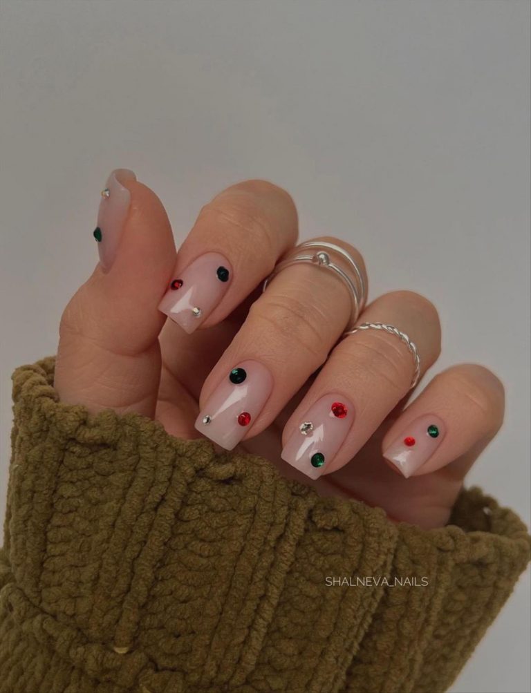 73 Colorful short square nail designs to add vibrance to Your Life