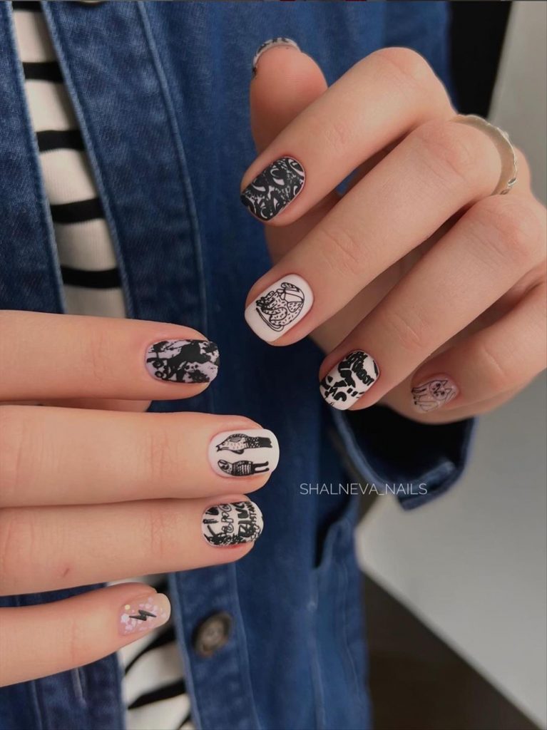 73 Colorful short square nail designs to add vibrance to Your Life - Page 2 of 3