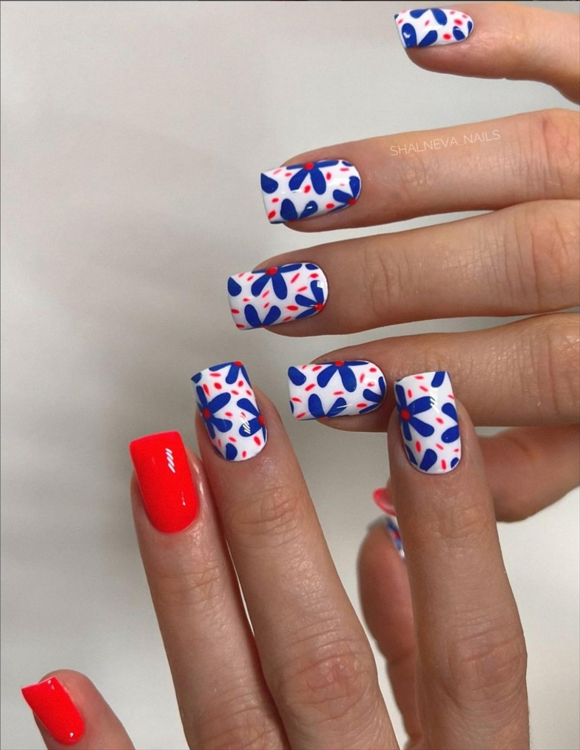 73 Colorful short square nail designs to add vibrance to Your Life